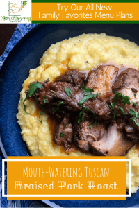 Slow Braised Tuscan Pork Roast | Dutch Oven Braised Pork